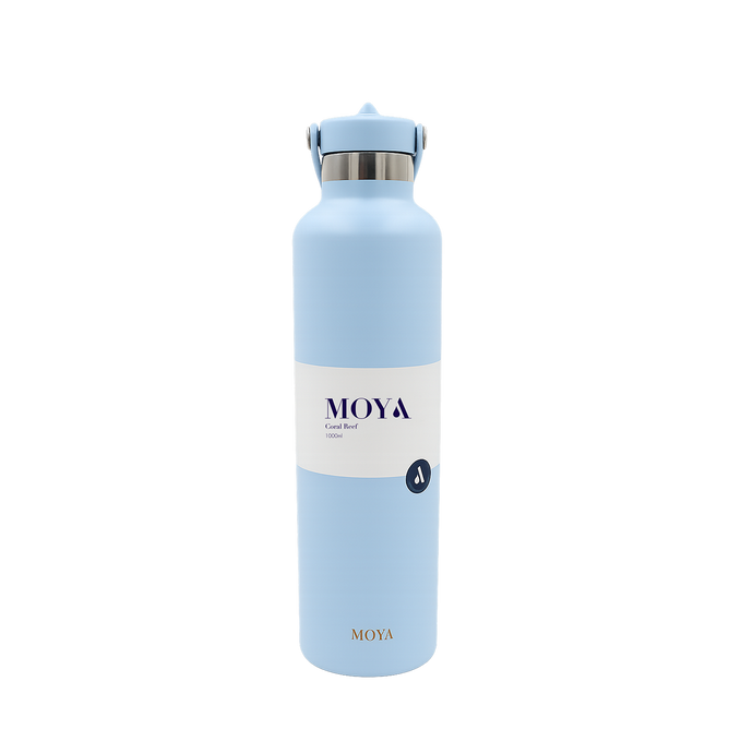 Coral Reef 1L Water Bottles Straw – Moya